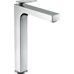 Hansgrohe Axor Citterio Waschtischarmatur 39021000 Ausladung 200mm, für Waschschüssel, mit Ablaufgarnitur, Hebelgriff, chrom