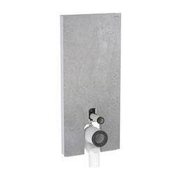 Geberit Monolith Stand-WC-Modul 131233JV5 Bauh&ouml;he 114cm, Front betonoptik, Seite aluminium