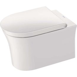 Duravit White Tulip WC-Sitz 0027090000 mit Absenkautomatik, abnehmbar, Scharniere Edelstahl, wei&szlig;