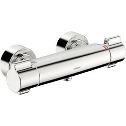 Hansa Hansaclinica Dusch-Thermostat 08806200 AP, f&uuml;r Wandaufbau, chrom