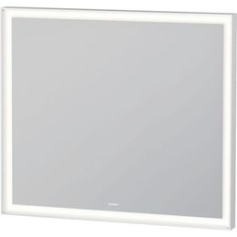 Duravit LED-Lichtspiegel LC7381018180100 80 x 70 x 6,7 cm, 24W, wei&szlig; matt, Sensorschalter, Dimmfunktion, wandh&auml;ngend