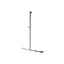 Villeroy & Boch Villeroy und Boch Vicare Desing Handlauf 92171461 119 x 80 cm, Aluminium verchromt, T-Form mit Brausehalter