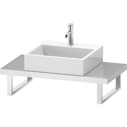 Duravit DuraStyle Konsole DS100C03535 f&uuml;r Aufsatzbecken, 1 Ausschnitt, St&auml;rke 4.5 cm, Eiche terra