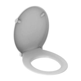 Geberit Renova Comfort WC-Sitz 572850000 wei&szlig;, barrierefrei, antibakteriell, Befestigung von unten