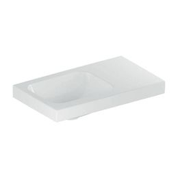 Geberit iCon light Handwaschbecken 501832003 53x31cm, ohne Hahnloch, ohne &Uuml;berlauf, mit Ablagefl&auml;che, wei&szlig;