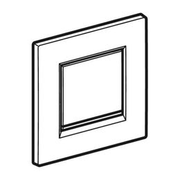Geberit BetPl. Typ 30 zu UR-Strg. mit 243270KH1 pneumatischer Sp-Ausl. glanzchrom