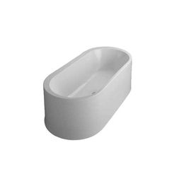 Vitra Istanbul Badewanne 53000063000 190 x 90 cm, freistehend, oval, weiß