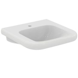 Ideal Standard Contour 21+ Waschtisch E3611HY 1 Hahnloch, ohne Überlauf , 545x550x195 mm Weiß SmartGuard+