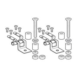 Geberit Scharnier-Set 596240000 für WC-Sitz