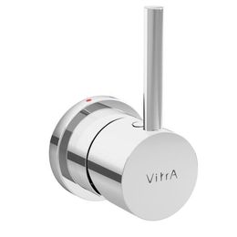 Vitra Einhebelmischer A45671EXP f&uuml;r WC, seitlich integrierte Thermostat-Armatur