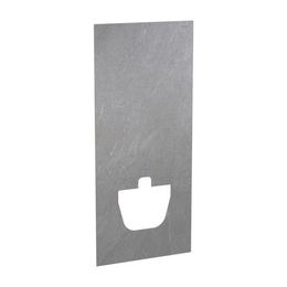 Geberit Frontverkleidung 242662001 Wand-WC, 114cm Schieferoptik, zu Sanit&auml;rmodul Monolith