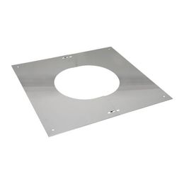 Bertrams Dw Blendblech 22BL60VA130 f&uuml;r Dachschr&auml;ge, 46-60&deg;, &Oslash; 130 mm