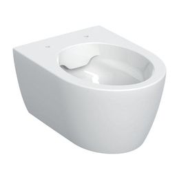 Geberit iCon Wand-Tiefspül-WC 502380008 36x49cm, verkürzte Ausladung, geschlossene Form, rimfree, weiß/KeraTect