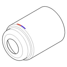 Dornbracht EHM-Haube, UP-Kart-Aufnah 091102129-00 chrom