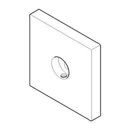 Dornbracht Wandhalter Duschgarnitur 081798507-06 platin matt