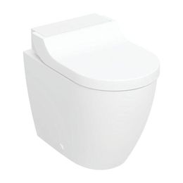Geberit AquaClean Tuma Comfort Stand-Dusch-WC 146310111 Komplettanlage, spülrandlos, weiß-alpin