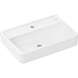 Hansgrohe Xanuia Q Waschtisch 60211450 550x370mm, mit Hahnloch, ohne Überlauf, weiß