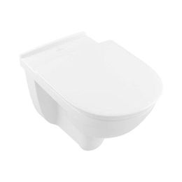 Villeroy & Boch Villeroy und Boch Vicare Universal Wand-WC-Combi-Pack 46957601 Tiefsp&uuml;ler, wandh&auml;ngend, Abgang waagerecht