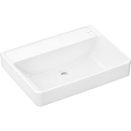 Hansgrohe Xanuia Q Waschtisch 61154450 650x480mm, ohne Hahnloch, mit Überlauf, SmartClean, weiß