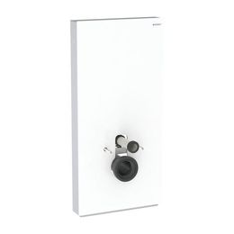 Geberit Monolith Wand-WC-Modul 131022SI5 Bauhöhe 101 cm, Glas weiß