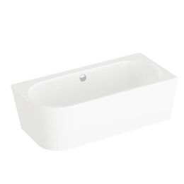 Vitra Geo Badewanne 65441008000 Ecke rechts, Mittelablauf, Inhalt 210 l