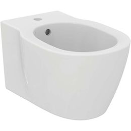 Ideal Standard Connect Wandbidet E290701 unsichtbare Befestigung, 1 Hahnloch, wei&szlig;