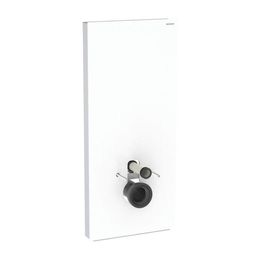 Geberit Monolith Wand-WC-Modul 131031SI5 Bauhöhe 114 cm, Glas weiß