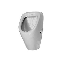 Duravit Design Classics Urinal Universal 08303600071 wondergliss, Zulauf von hinten, 345x315x615mm, mit Fliege, Wei&szlig; Hochglanz