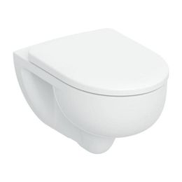 Geberit Renova Wand-Tiefspül-WC 503062001 mit WC-Sitz, TurboFlush, weiß