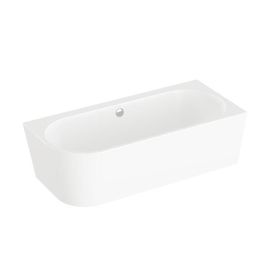 Vitra Geo Badewanne 65461008000 Ecke rechts, Mittelablauf, Inhalt 238 l