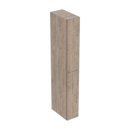 Geberit iCon Hochschrank 503011JR1 2 Ausz&uuml;ge, Breite 24cm, Nussbaum