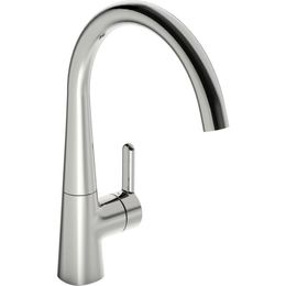Hansa Hansadesigno Style K&uuml;chenarmatur 51012283 Hebel seitlich, schwenkbar, Ausladung 219mm, chrom