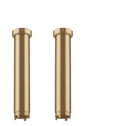 Hansgrohe AXOR ShowerSolutions Verl&auml;ngerung Set 13603140 230 mm f&uuml;r Deckenbefestigung ShowerHeaven 1200/300 4jet, Brushed Bronze