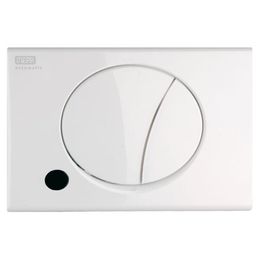Mepa Ellipse Sanicontrol Bet&auml;tigungsplatte 718326 f&uuml;r Air- WC Ausf&uuml;hrung 950, wei&szlig;