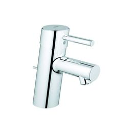 Grohe Waschtischarmatur Concetto 23060001 chrom, Niederdruck, mit Ablaufgarnitur