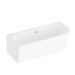 Vitra Geo Badewanne 65451008000 Ecke links, Mittelablauf, Inhalt 238 l