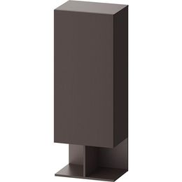 Duravit Balcoon Halbhochschrank BA1302LJGIG0000 50x36x132cm, T&uuml;r links, Schieferbraun strukturiert