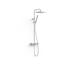 Tres Over Wall Duschsystem 19039307 mit Aufputz-Thermostat, chrom