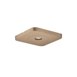 Hansgrohe Axor Citterio C Deckenrosette 28802310 120/120 softsquare, Brushed Red Gold