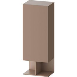 Duravit Balcoon Halbhochschrank BA1302RJFIF0000 50x36x132cm, T&uuml;r rechts, Umbra strukturiert