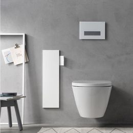 Emco Asis Pure Unterputz-WC-Modul 975551308 170x600mm, T&uuml;ranschlag links, mit F&auml;chern, weiss matt