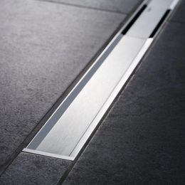 Geberit CleanLine 20 Duschrinne 154461KS1 Edelstahl, geb&uuml;rstet, 30 - 110x4,3cm