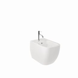 Kludi RESA C Wand-Bidet 28BIW0143 52 cm, verdeckte Befestigungen Wei&szlig; gl&auml;nzend