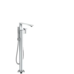Hansgrohe Axor Edge Wannenarmatur 46440000 chrom, bodenstehend, Ausladung 255mm, mit Handbrause