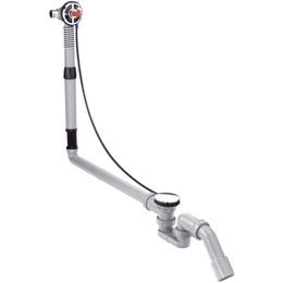 Hansgrohe Exafill S Grundk&ouml;rper 58306180 Wanneneinlauf mit Ab-/&Uuml;berlaufgarnitur, f&uuml;r Sonderwanne
