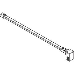 Kermi Liga Stabilisierung ZDSSS90LI120Viertelkreis 90Grad, Länge 1220mm, silber/hochglanz