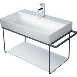Duravit DuraSquare Metallkonsole 0031124600 86,5 x 45,1 cm, wandhängend, schwarz matt