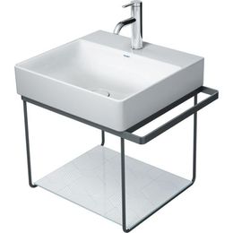 Duravit DuraSquare Metallkonsole 0031164600 56,5x45,1cm, wandhängend, schwarz matt