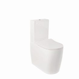 Kludi RESA R Spiralflush-Stand-WC 23WCB0643 60 cm, S-f&ouml;rmiger Abfluss Wei&szlig; gl&auml;nzend