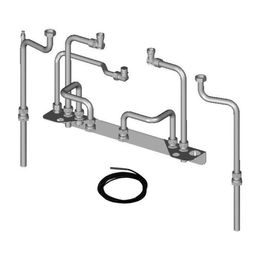 Wolf Cgb Anschluss-Set 2071820 CSW-120, f&uuml;r Aufputzinstallation